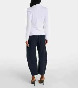 NILI LOTAN Liam Cotton Shirt - White