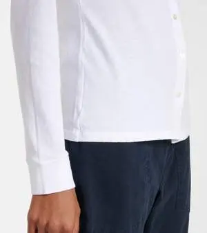 NILI LOTAN Liam Cotton Shirt - White