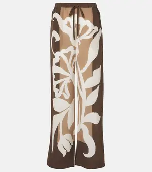 SIR THE LABEL SIR. Portia Printed Wide-Leg Pants