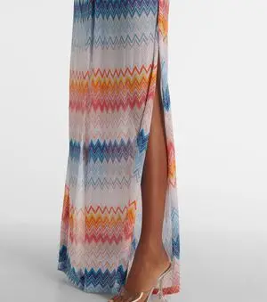 Missoni Zigzag Wide-leg Pants - Multicoloured