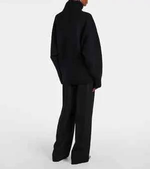 TOTEME Wool And Cashmere-blend Sweater - Black