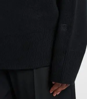 TOTEME Wool And Cashmere-blend Sweater - Black