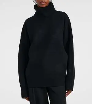 TOTEME Wool And Cashmere-blend Sweater - Black