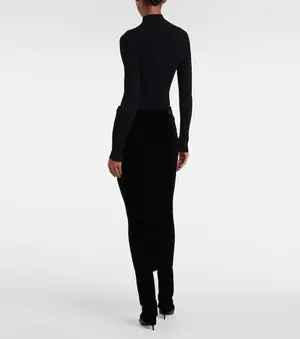 Alaïa Fluid Jersey Skirt Pants