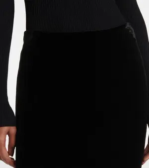 Alaïa Fluid Jersey Skirt Pants