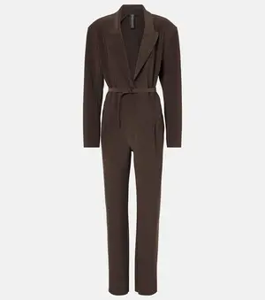 Norma Kamali Single Breasted Jumpsuits
