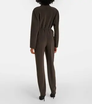 Norma Kamali Single-breasted Jumpsuit