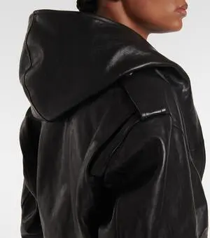 Alaïa Biker Leather Jacket - Black