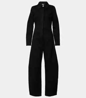 Alaïa Denim Jumpsuit - Black