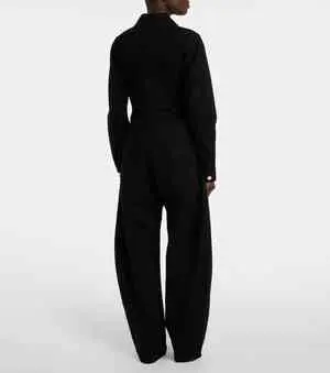 Alaïa Denim Jumpsuit - Black