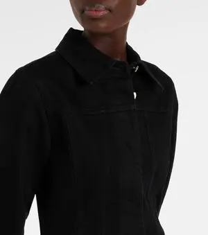 Alaïa Denim Jumpsuit - Black