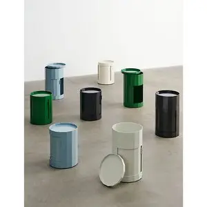 HAY Facet Low Plastic Cabinet 49cm - Eggshell
