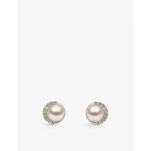 Yoko London Studded Earrings