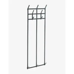 HAY Tape Large Tall Steel Coat Rack - Charcoal