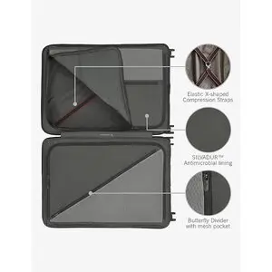 VICTORINOX Airox Advanced Large Polycarbonate Suitcase 75cm - Storm