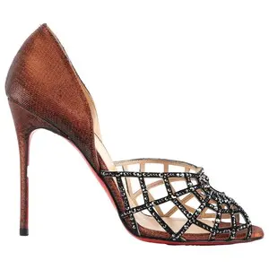 CHRISTIAN LOUBOUTIN Glitter Sandal - Multicolour
