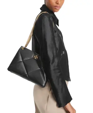 Tory Burch Kira Diamond Quilted Leather Shoulder Bag