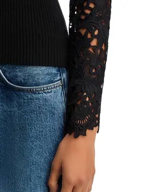 Generation Love Marcelena Lace Sleeve Sweater