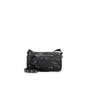 Balenciaga Le Cagole Cylindrical Shoulder Bag - Black