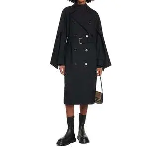 Burberry Blend Wool Trench Coat