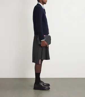 Thom Browne Leather Commando Derby Shoes - Black