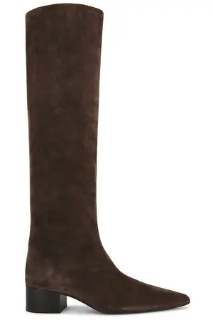 Khaite Andee Knee High Boots - Ebano