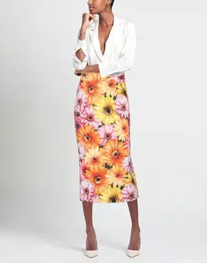 Dolce & Gabbana Floral Print Midi Skirt