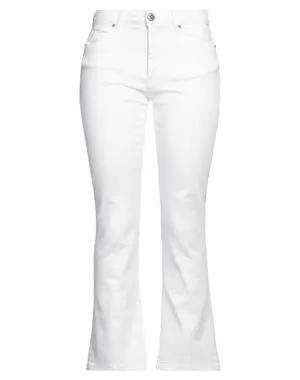 DONDUP Bootcut Mandy Pants - White