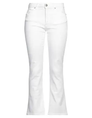 DONDUP Bootcut Mandy Pants - White