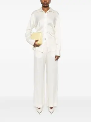 TOTEME Slouch-waist Shirt - White