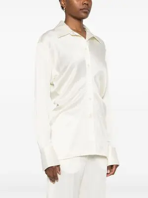 TOTEME Slouch-waist Shirt - White