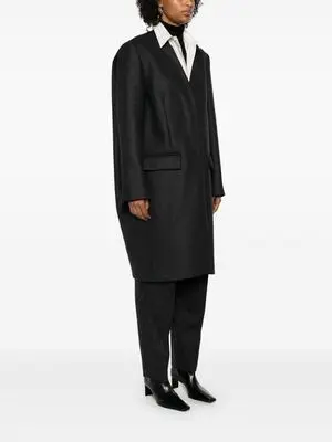 TOTEME Deep Pleat Overcoat - Grey