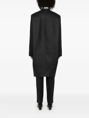 TOTEME Deep Pleat Overcoat - Grey