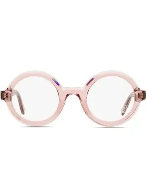Moncler Ml5194 Round-frame Glasses - Pink