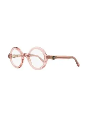 Moncler Ml5194 Round-frame Glasses - Pink