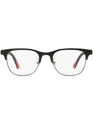 Moncler Rectangle-frame Glasses - Black