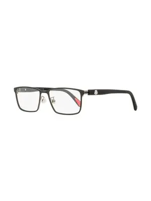 Moncler Rectangle-frame Glasses - Black