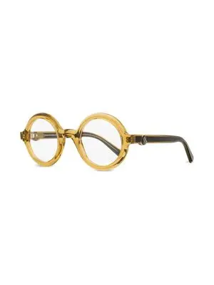 Moncler Round-frame Glasses - Brown