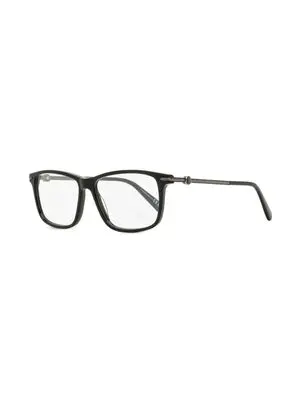 Moncler Rectangle-frame Glasses - Black