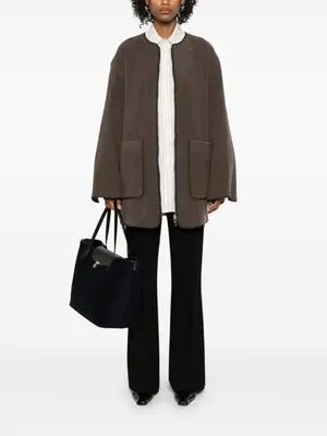 TOTEME Zip-up Jacket - Brown