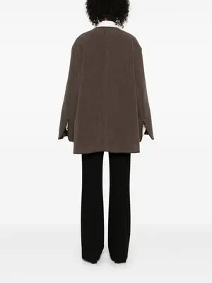 TOTEME Zip-up Jacket - Brown