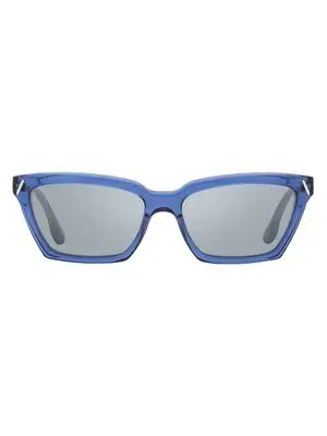 Victoria Beckham Soft Square Sunglasses - Blue