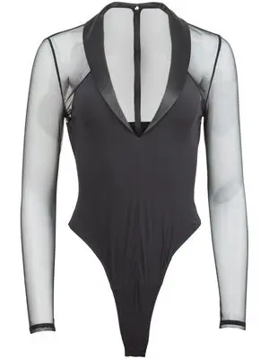 Fleur Du Mal Plunge Bodysuits
