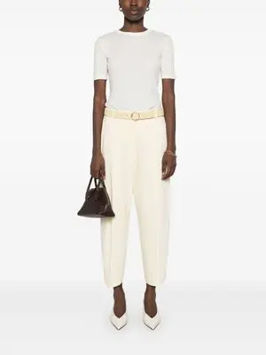 TOTEME Pleated Trousers - Neutrals