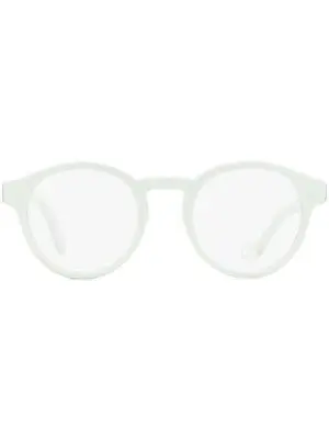 Moncler Oval-frame Glasses - White