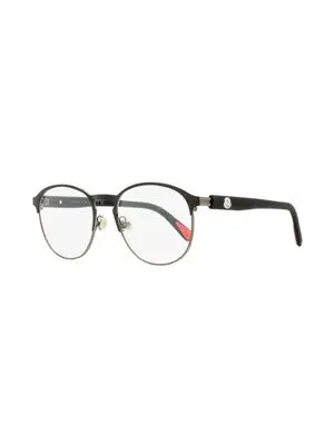 Moncler Oval-frame Glasses - Black