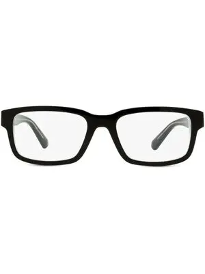 Moncler Rectangle-frame Glasses - Black