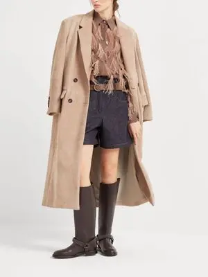 Brunello Cucinelli Feather-detailing Shirt