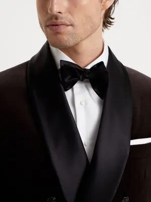 Brunello Cucinelli Logo-patch Bow Tie