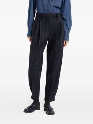 Brunello Cucinelli Striped Tailored Trousers